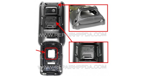 Back Cover ( 45 degree, no camera ) Replacement for Symbol MC330M-S ...