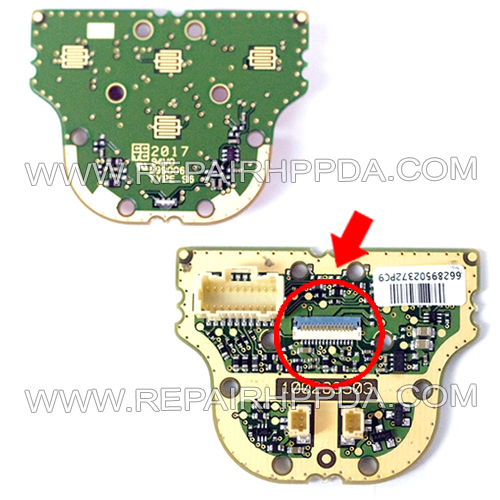 4-Key Keypad PCB ( with LCD version ) Replacement for Datalogic ...