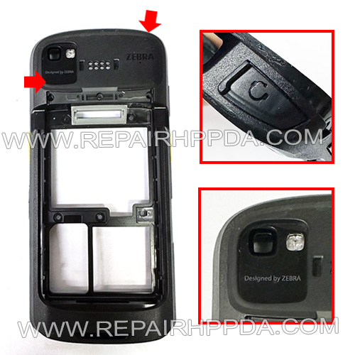 Back Cover ( Standard, with Audio Jack version ) Replacement for Zebra ...